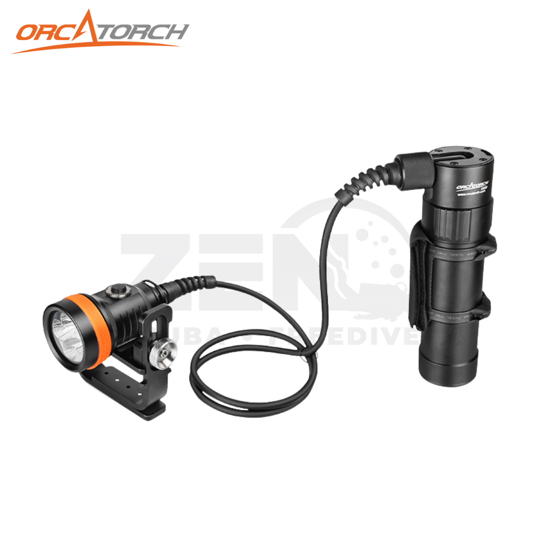 Orcatorch D630 V2.0 Canister Dive Light – Zen scuba Freedive