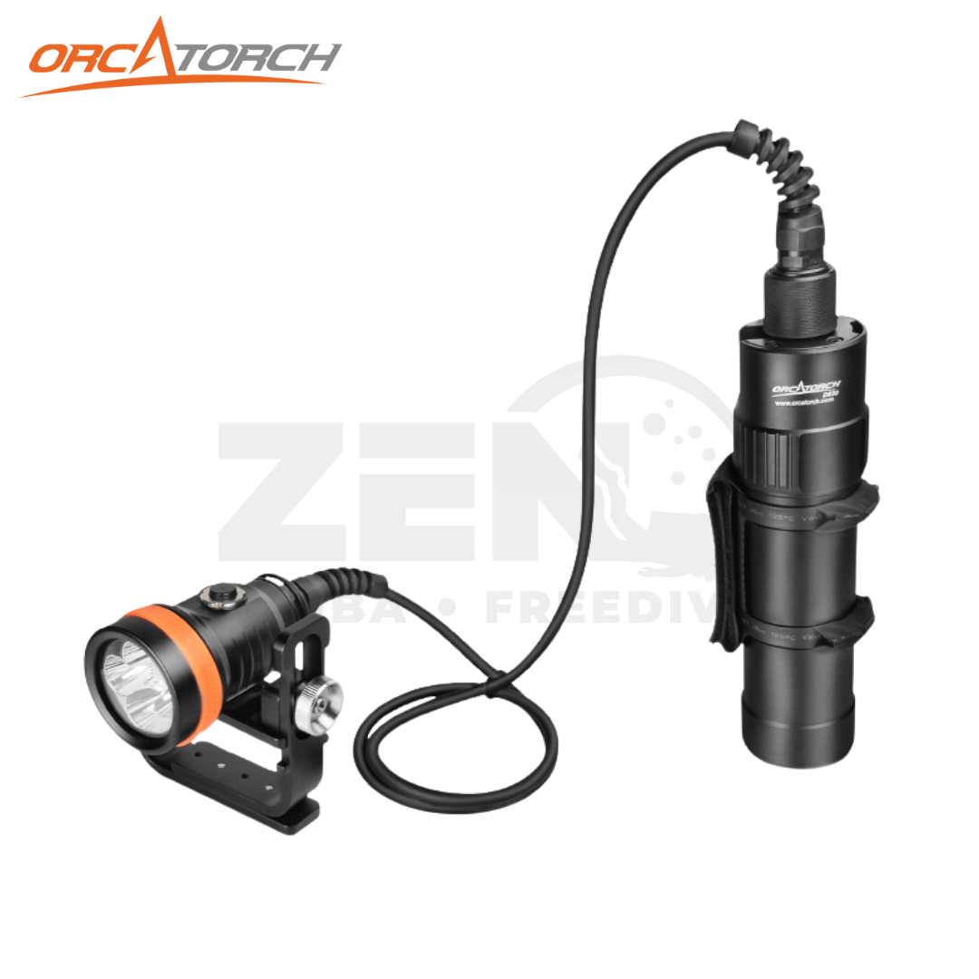 ORCATORCH D630 V2.0 Canister Dive Light – Zen Scuba Freedive