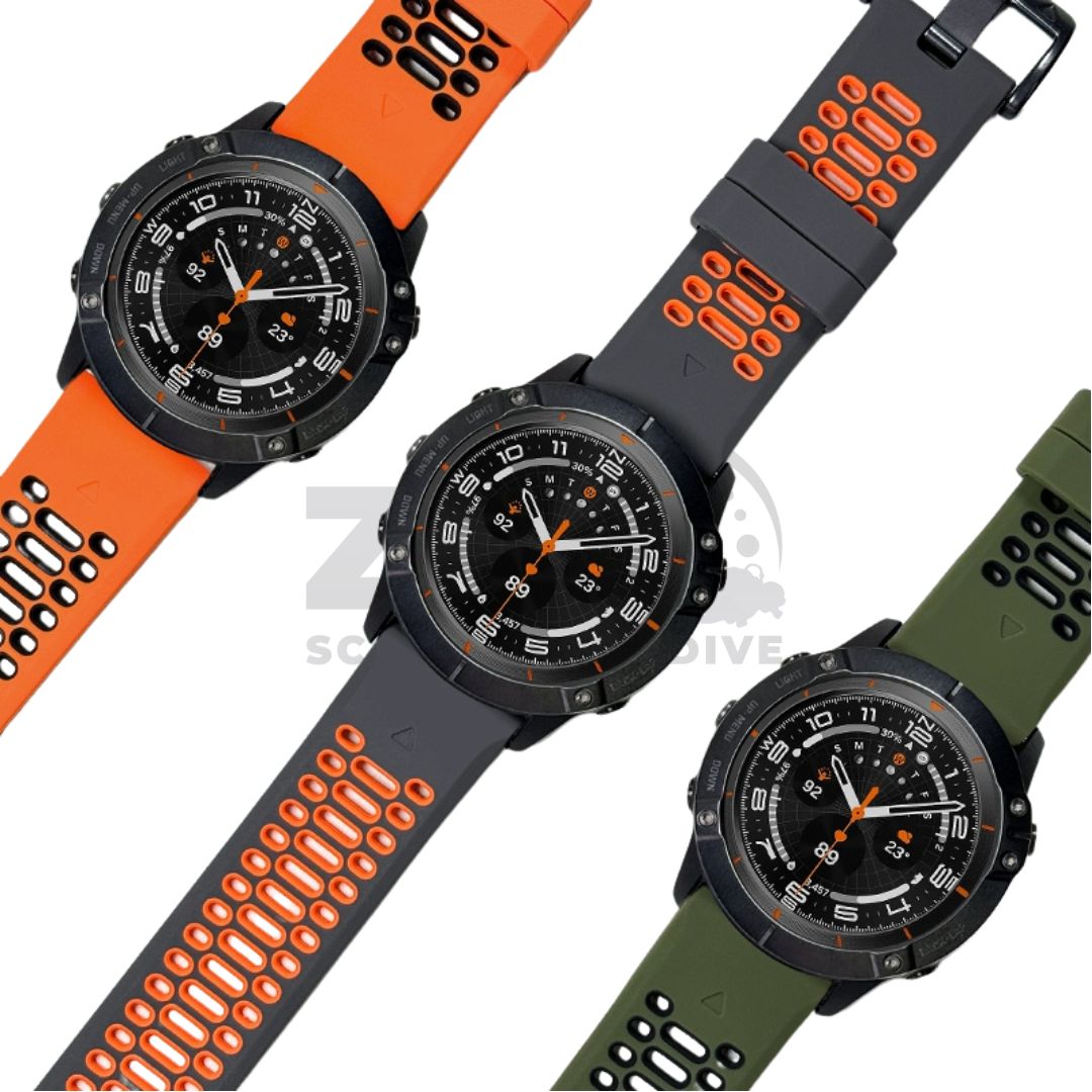 GARMIN Dive Computer Strap Soft Silicone Wrist Strap – Honeycomb Series ...